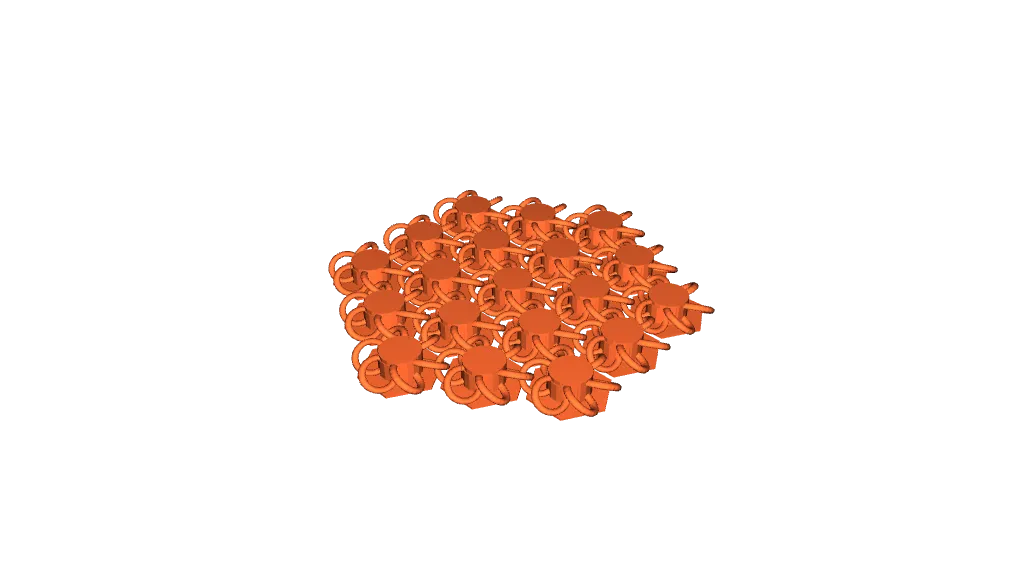 Nasa fabric (Print in Place) by Flexi-Maker | Download free STL model ...