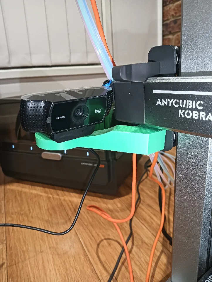 kobra3 camera mount bracket by PlasticBurners | Download free STL model ...