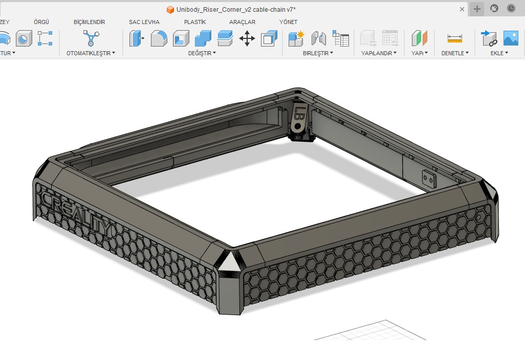 Creality K1 / K1C Unibody Riser Remix by resimkulubu | Download free ...