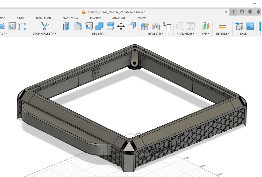 Creality K1 / K1C Unibody Riser Remix by resimkulubu | Download free ...