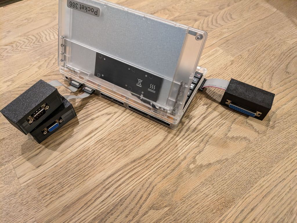 Pocket 386 port adapter boxes by Diarx | Download free STL model ...