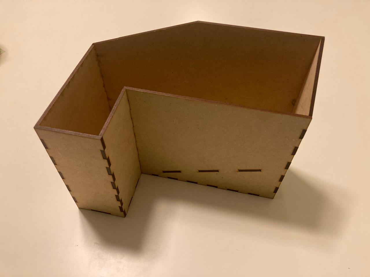 BambuLab P1P Laser Cut Poop Box With Slide by jonlesant | Download free ...