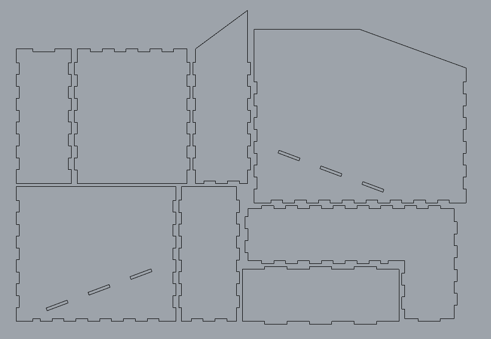 BambuLab P1P Laser Cut Poop Box With Slide by jonlesant | Download free ...