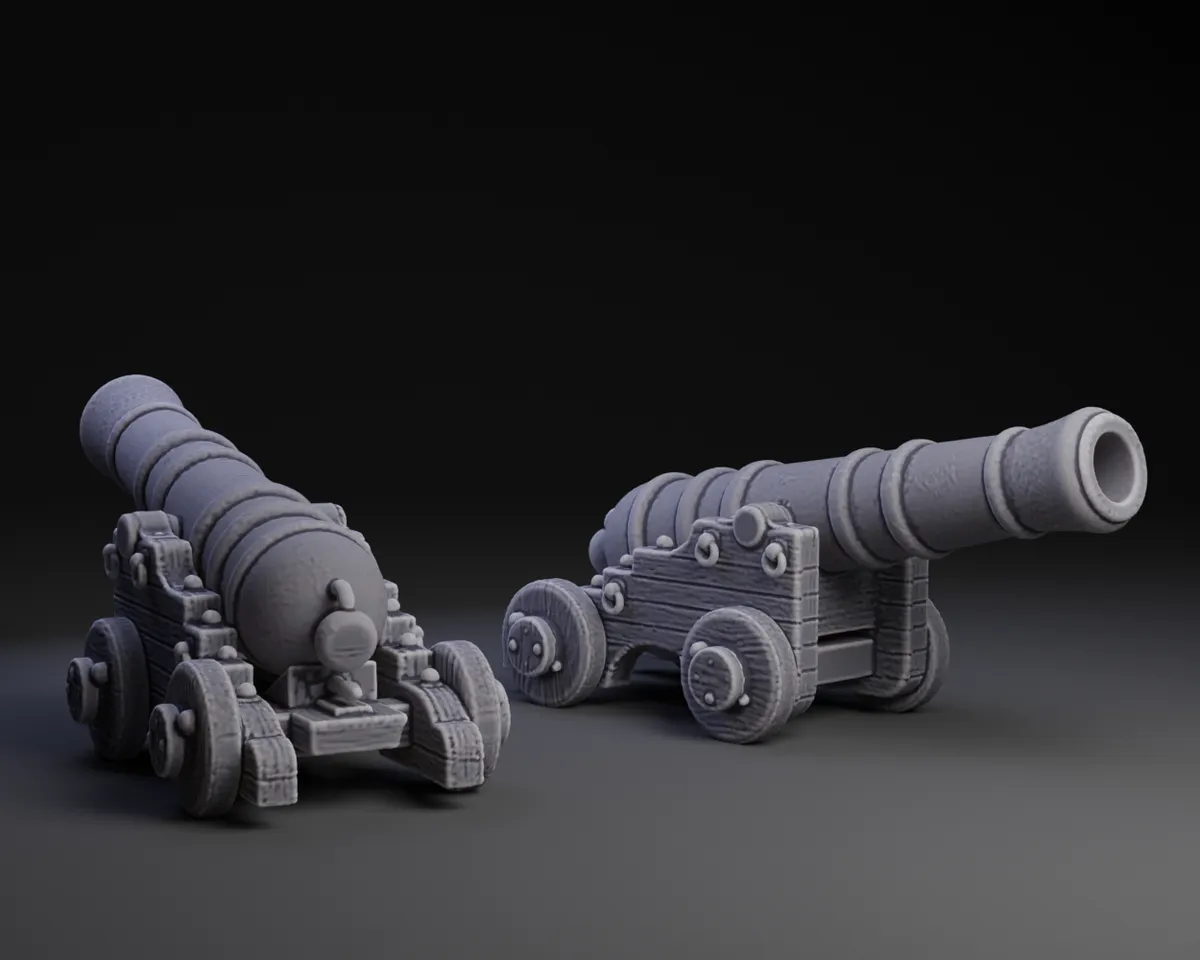 Cannon by Peter Farell | Download free STL model | Printables.com