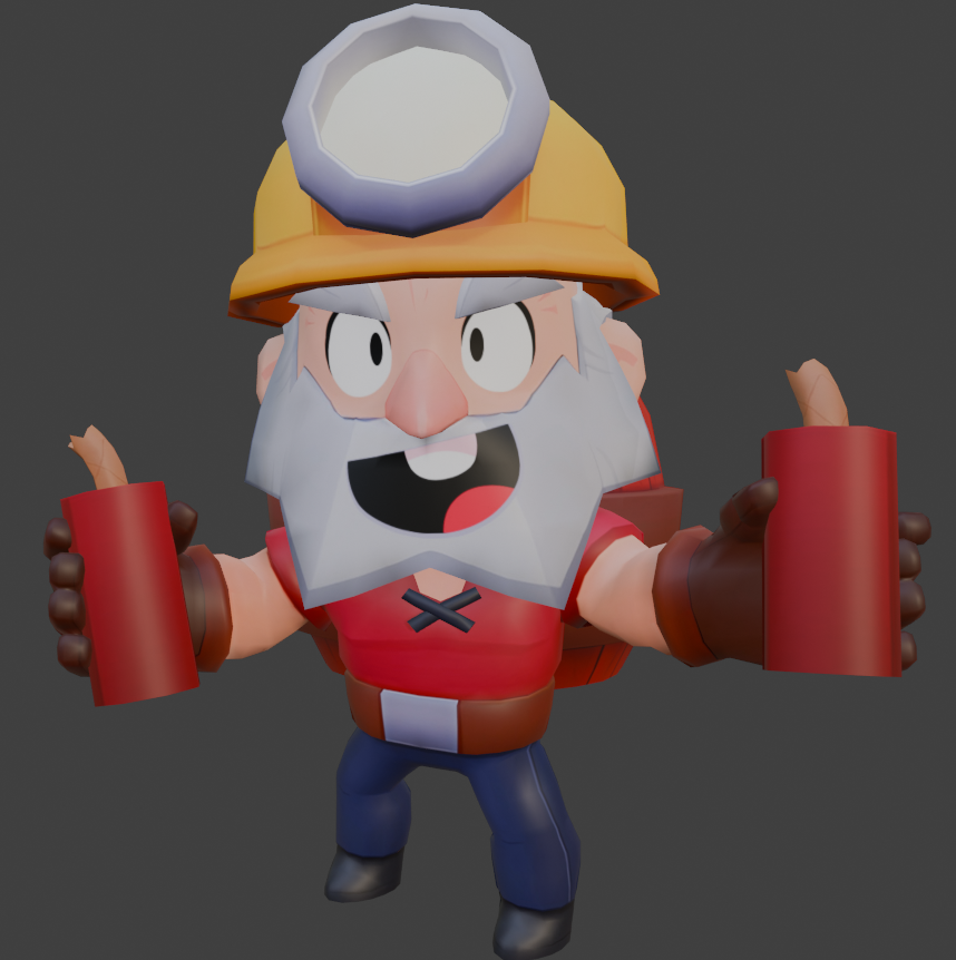 Dynamike - Brawl Stars by GoatGamez | Download free STL model ...