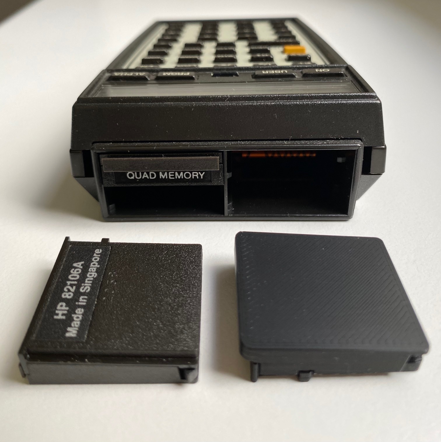 HP 41c Calculator Module Shell by zelez | Download free STL model ...