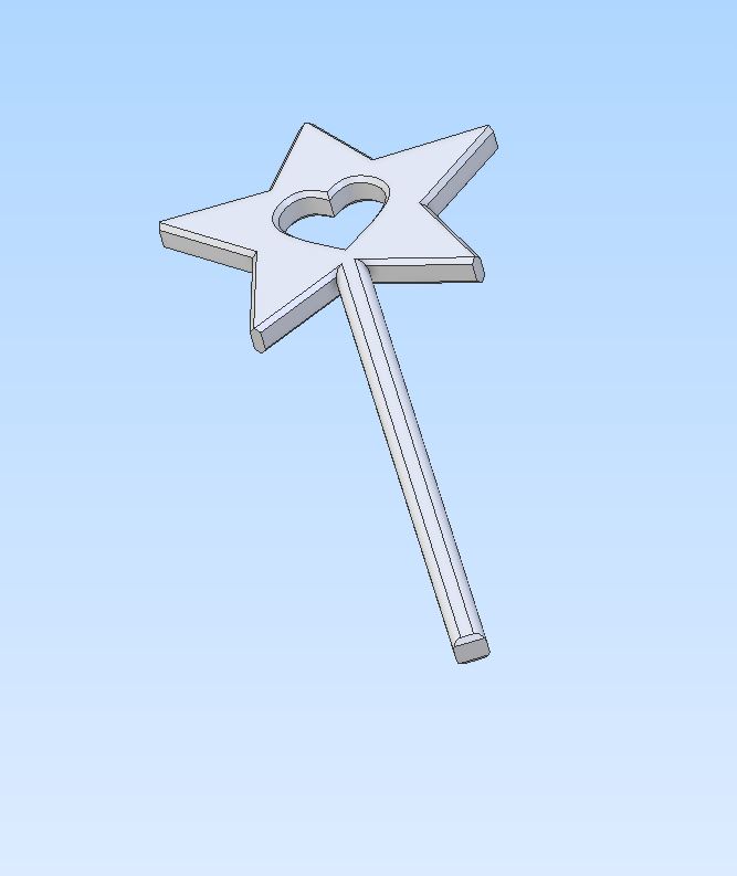 Fairy Princess Wand (no supports required) von Aaronn_Beatbox ...