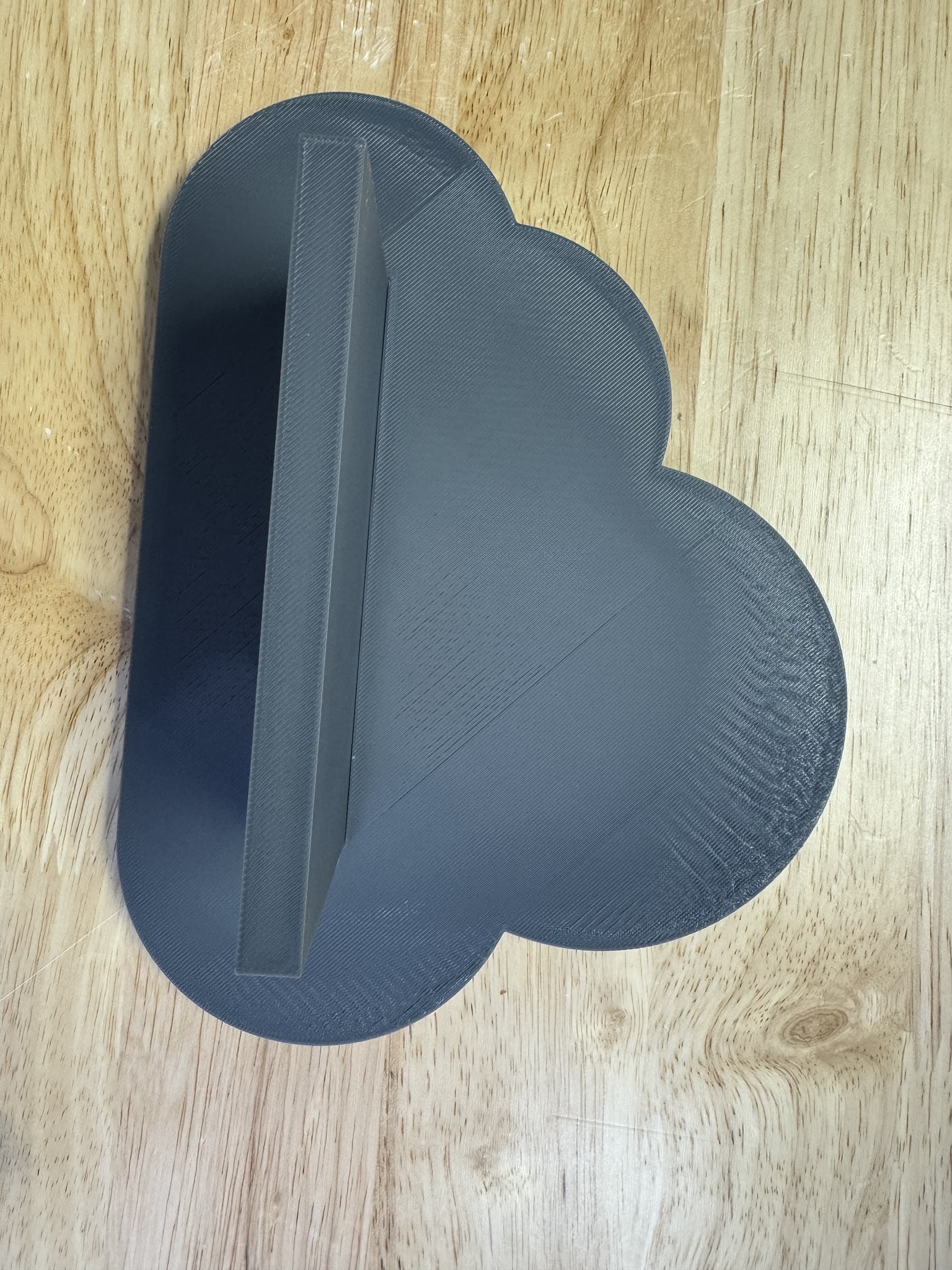 Floating cloud shelf by 3dprintifer | Download free STL model ...