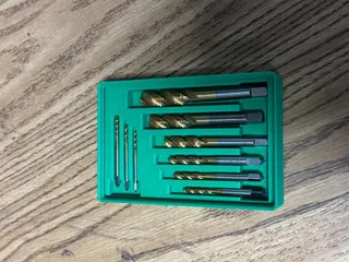 Gridfinity Hex Drill Tap Holder by VCHS Makers | Download free STL ...