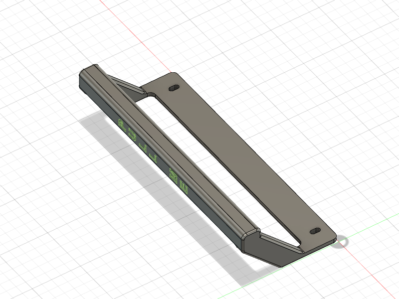ATLANT refrigerator handle by svetlachok_max | Download free STL model ...