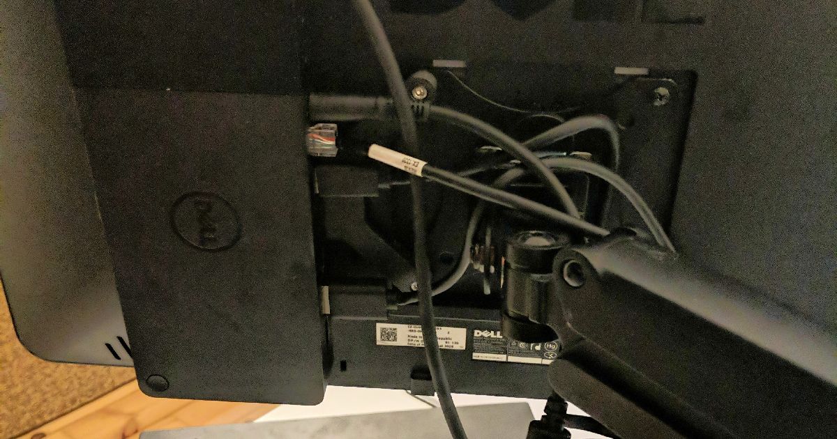 Vesa Dell WD19, WD22 Docking Mount by jekkos | Download free STL model ...