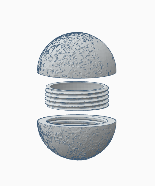 MOON TWIST CONTAINER por STEXXX | Descargar modelo STL gratuito ...