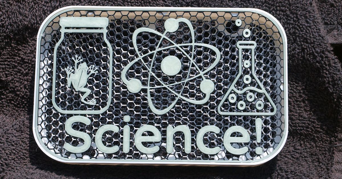 Science signs von h2odragon | Kostenloses STL-Modell herunterladen ...