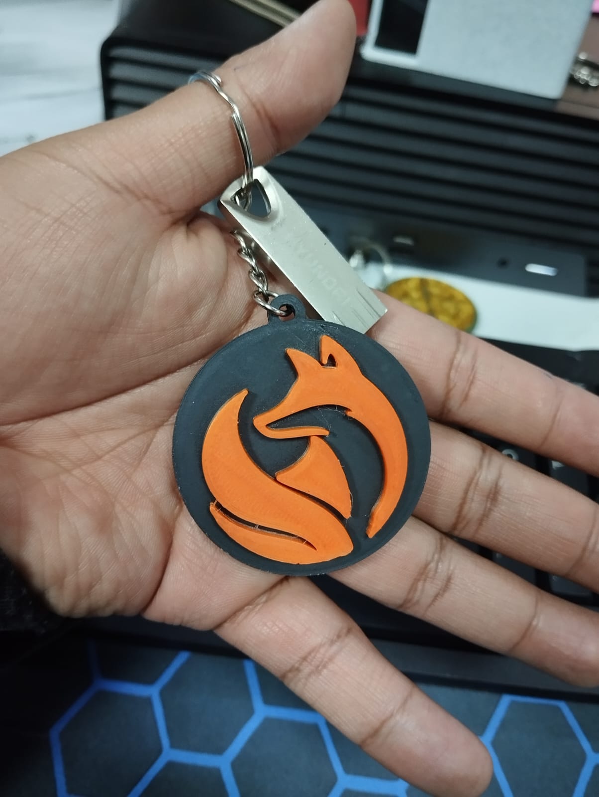 FOX KEYCHAIN / LLAVERO DE ZORRO by HAKU | Download free STL model ...