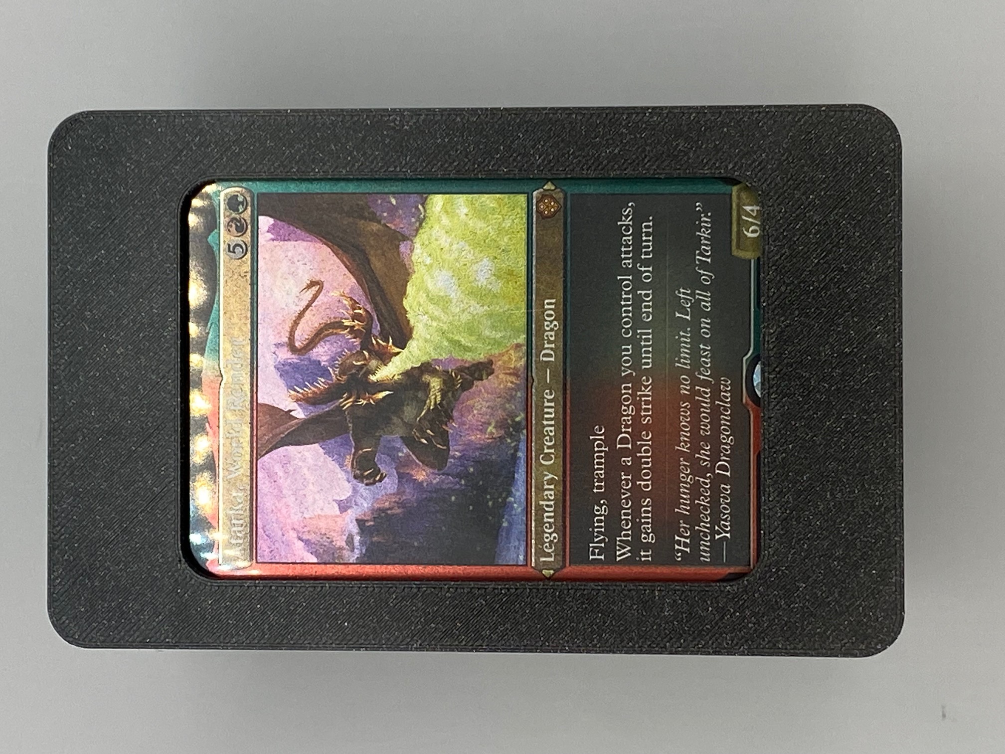 COMMANDER EDH DECK BOX AND TRAYS FOR MAGIC THE GATHERING, POKEMON, OR ...