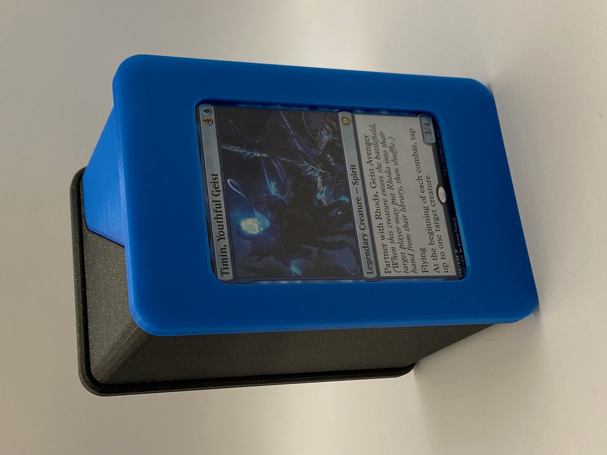 COMMANDER EDH DECK BOX AND TRAYS FOR MAGIC THE GATHERING, POKEMON, OR ...