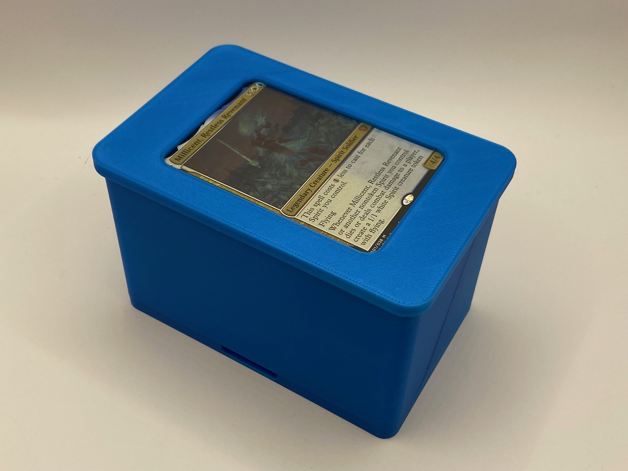 COMMANDER EDH DECK BOX AND TRAYS FOR MAGIC THE GATHERING, POKEMON, OR ...