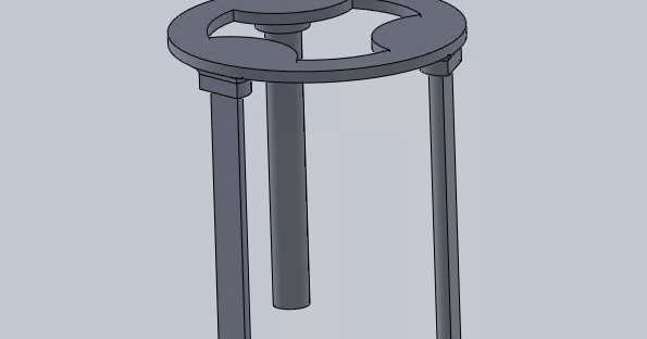 Faster printing pizza table box spacer by IonRoux | Download free STL ...