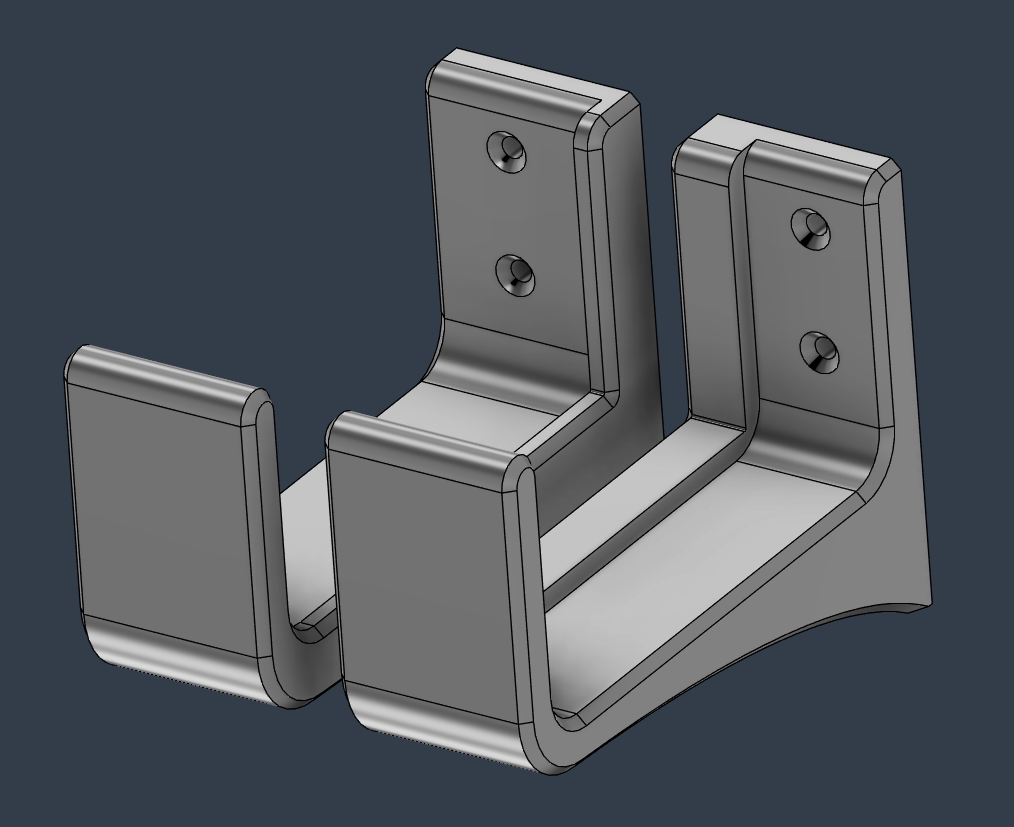 Wall mount for Synology DiskStation, DS223 by Hemi345 | Download free ...