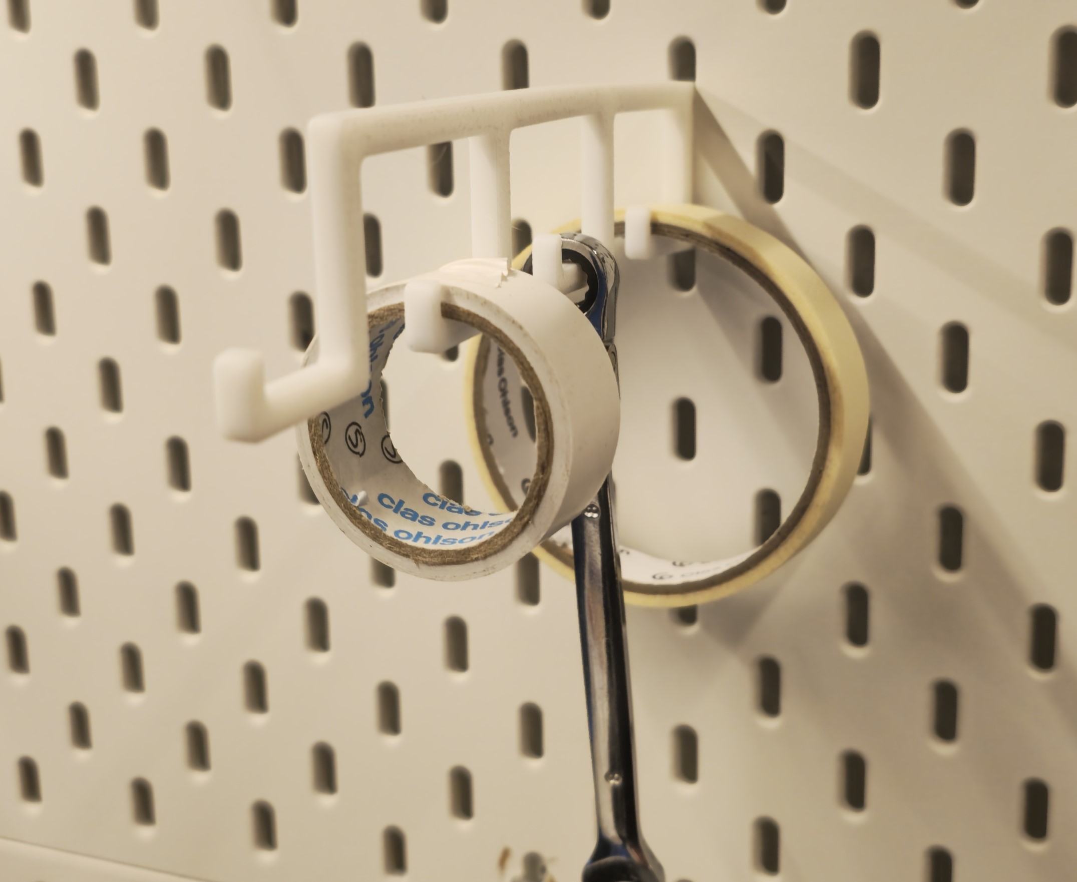 Multi-hook for IKEA Skadis by Trikkern | Download free STL model ...