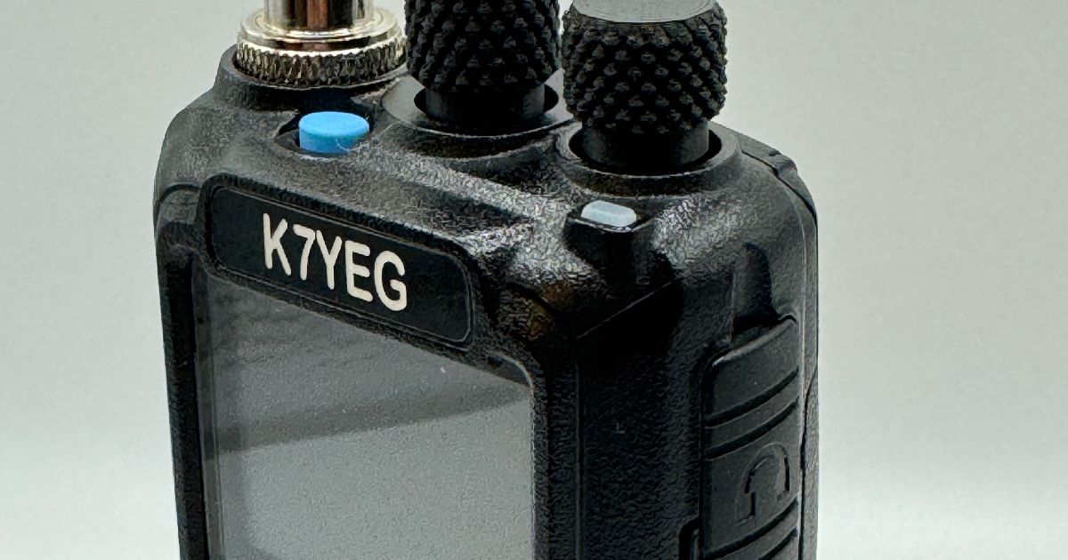 Knurled Knobs for Anytone 878 by K7YEG | Download free STL model ...