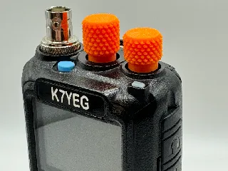 Knurled Knobs for Anytone 878 by K7YEG | Download free STL model ...