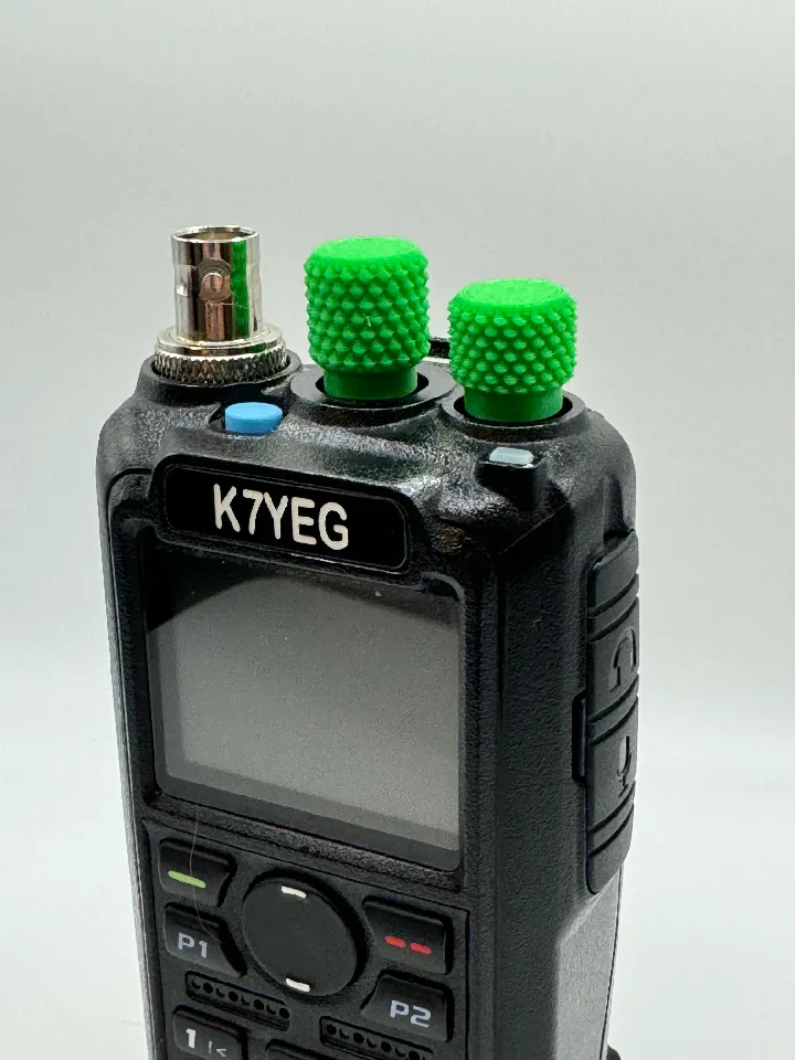 Knurled Knobs for Anytone 878 by K7YEG | Download free STL model ...