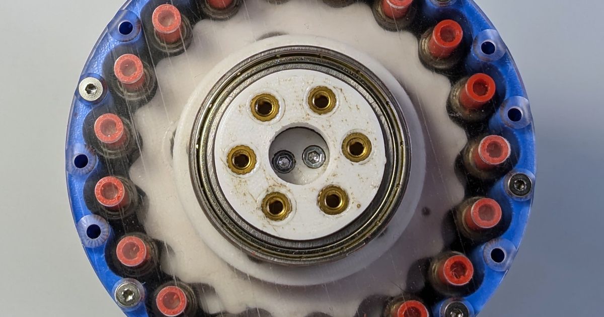 Cycloidal drive - 18:1 by Dmitrii Tomin | Download free STL model ...