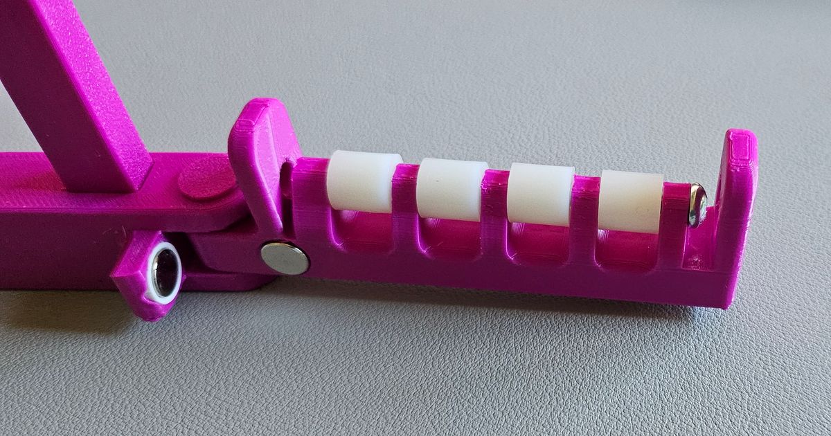 low friction spool holder for -Foldable side spool holder by Matze ...