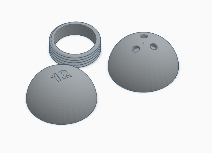 BOWLING BALL TWIST CONTAINER by STEXXX | Download free STL model ...