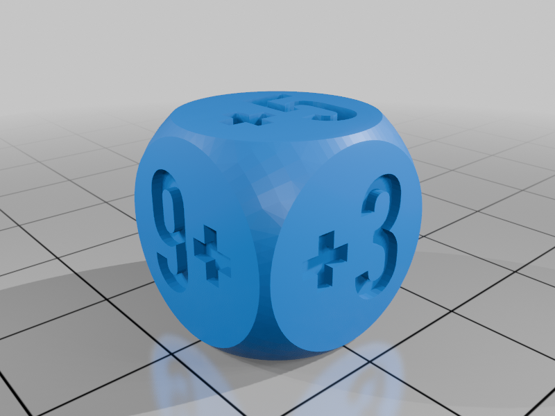 Positive Integer Dice by Petaah | Download free STL model | Printables.com