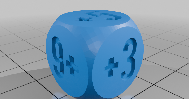 Positive Integer Dice by Petaah | Download free STL model | Printables.com