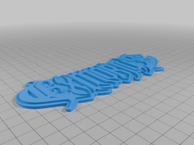 Exmortus logo by Wyldkaarde | Download free STL model | Printables.com