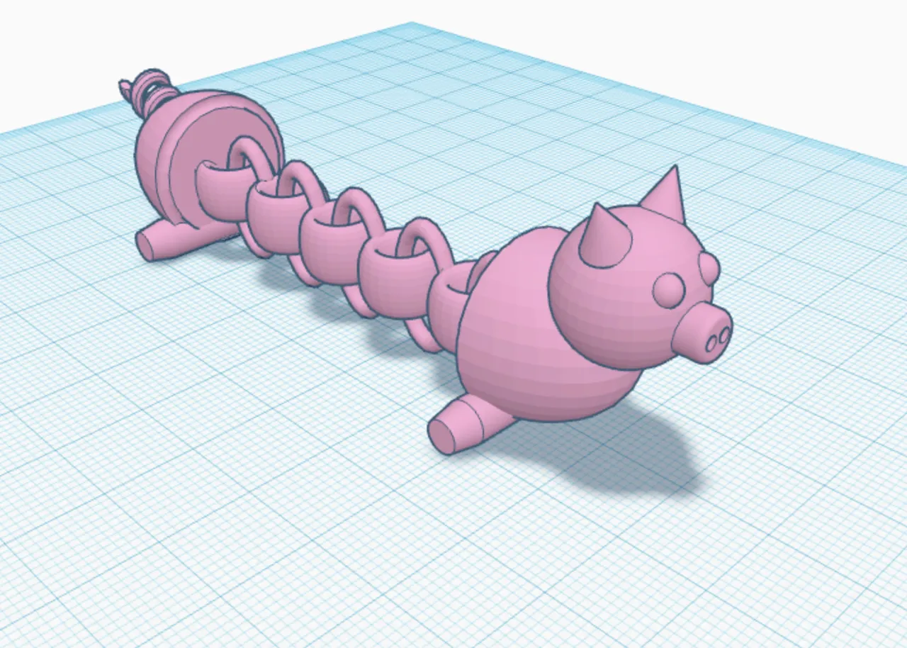 Flexi Pig by Beanboy59 | Download free STL model | Printables.com