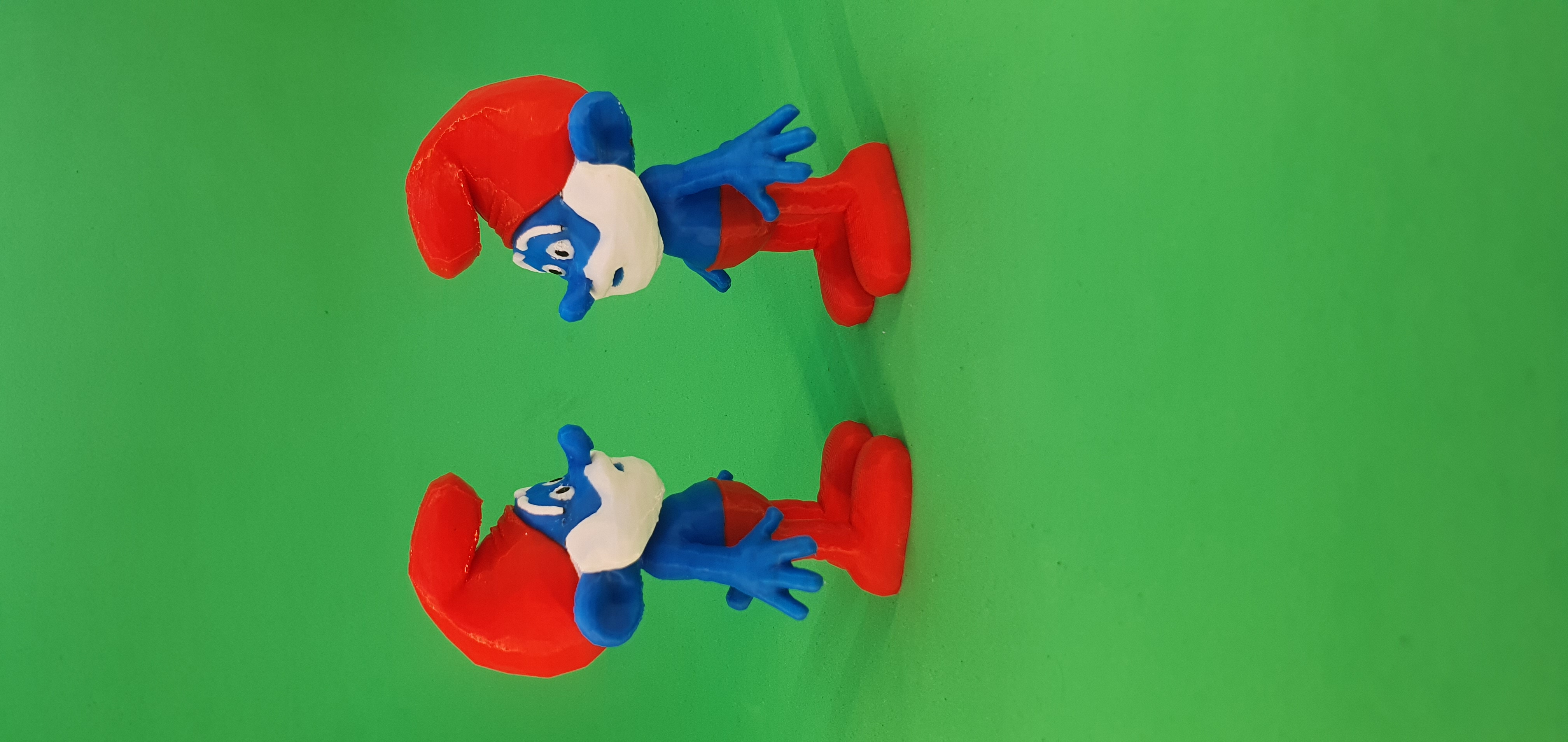 Papa Smurf + Smurfette - mmu by Omer Meshy | Download free STL model ...