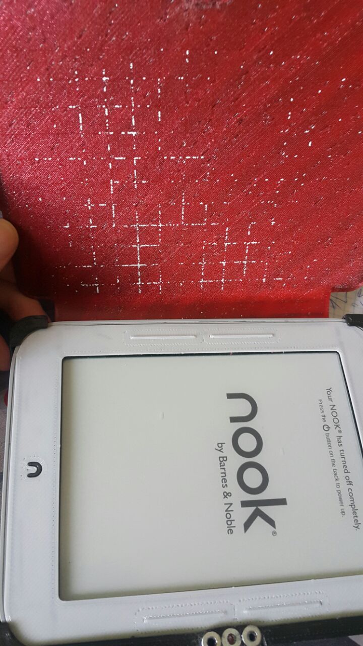 Case book for barnes noble nook simple touch with glowlight by DarkPost ...