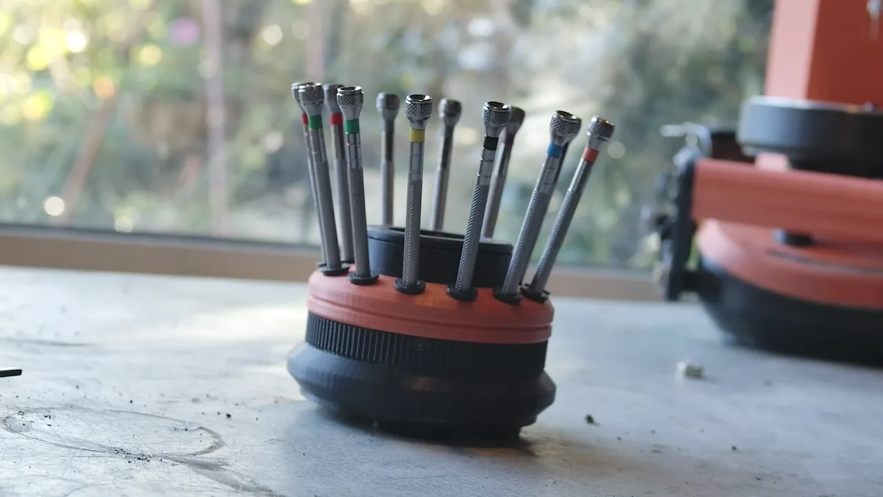 Precision Screwdriver Stand by Chris Borge | Download free STL model ...