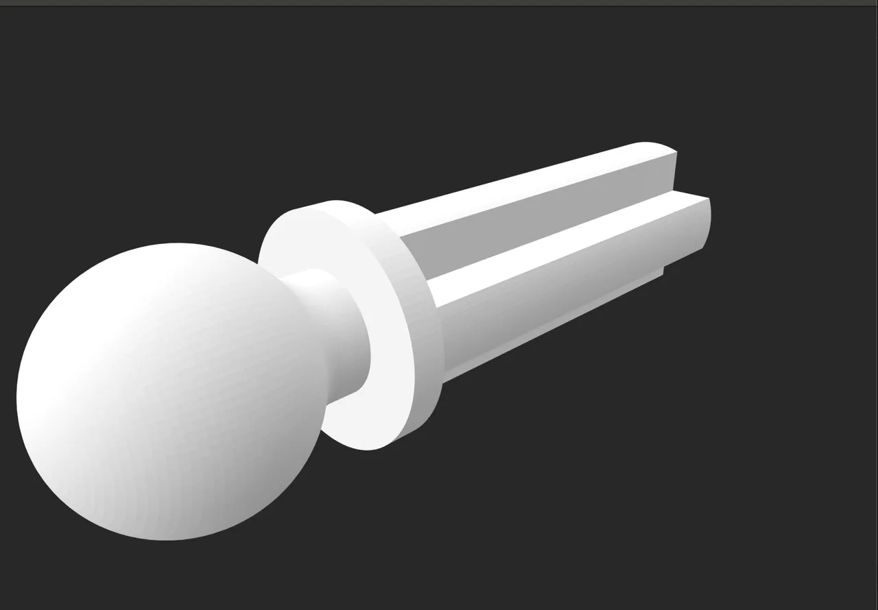 Longer Lego ball joints by Goose | Download free STL model | Printables.com