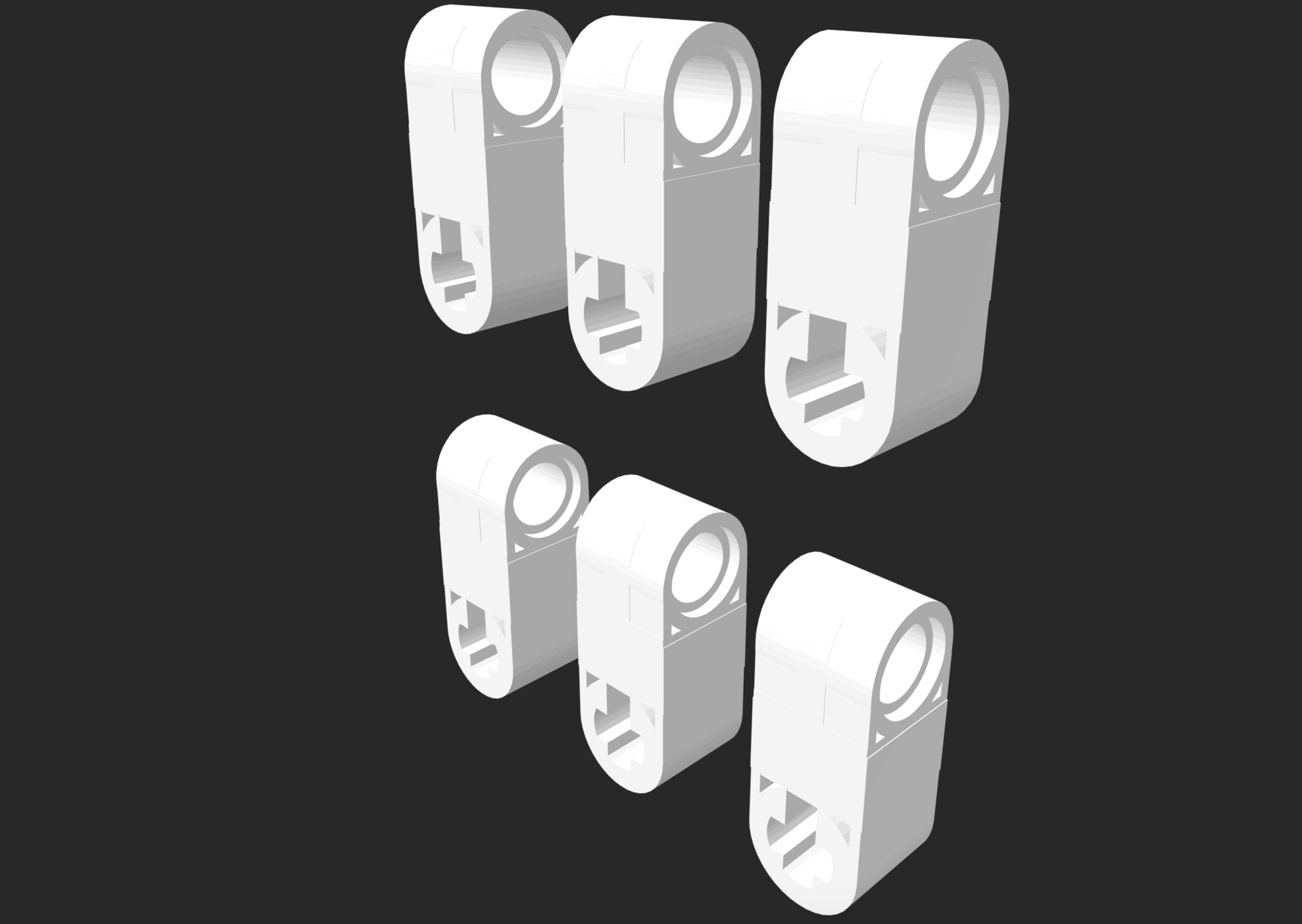Longer a stronger Lego pin and axel piece by Goose | Download free STL ...