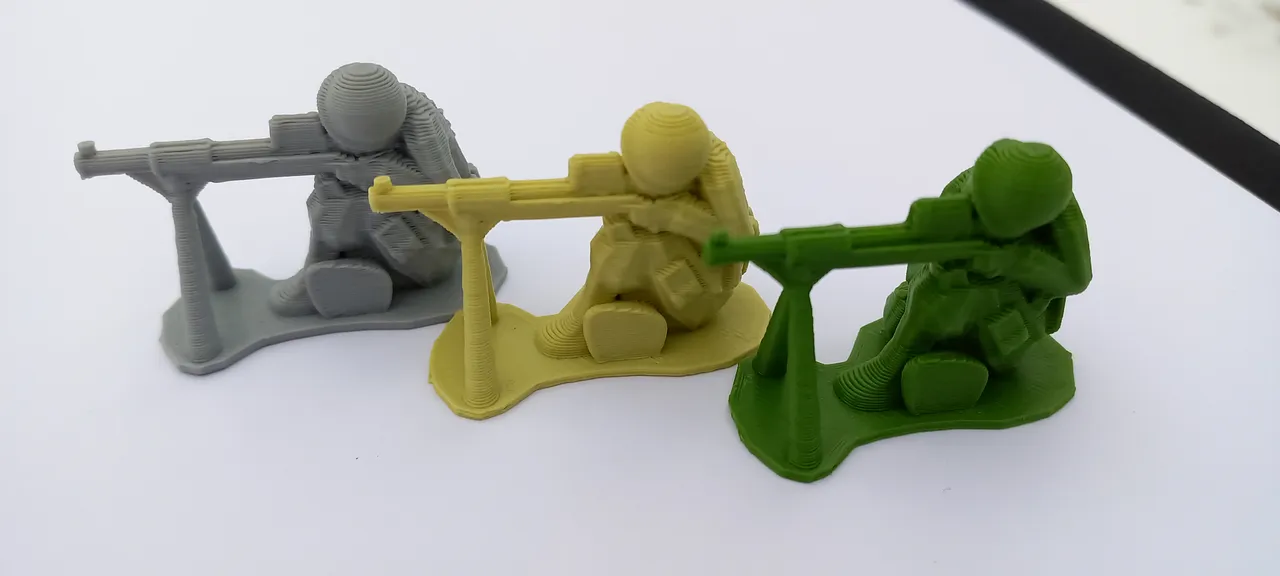 Lowpoly Armies - WW2 Sniper Rifle Extra Sturdy Army Men Toy Soldier by ...