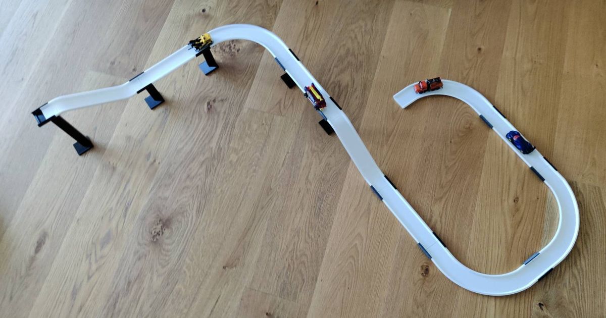 Simple toy car track by JtM | Download free STL model | Printables.com