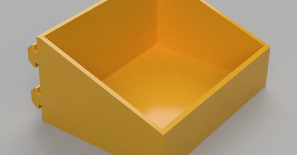 Short Side Tray by grizzie17 | Download free STL model | Printables.com