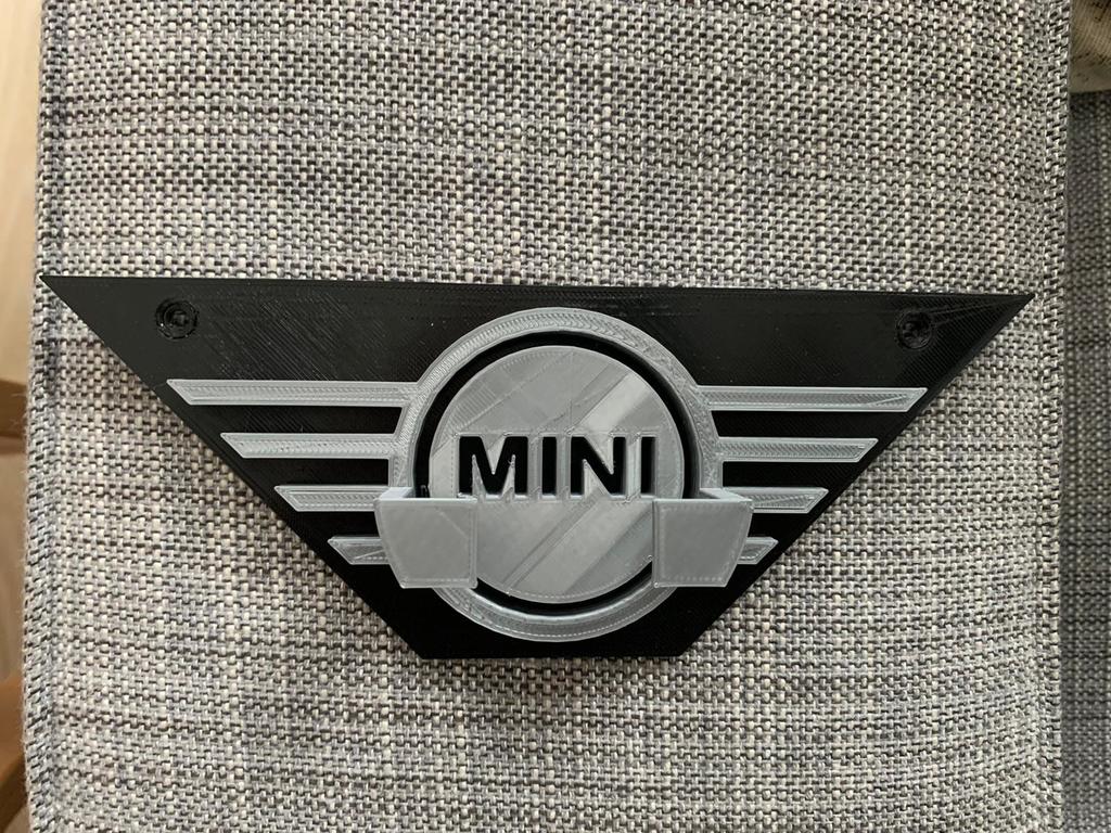 Mini Cooper key plate by Schulli73 | Download free STL model ...