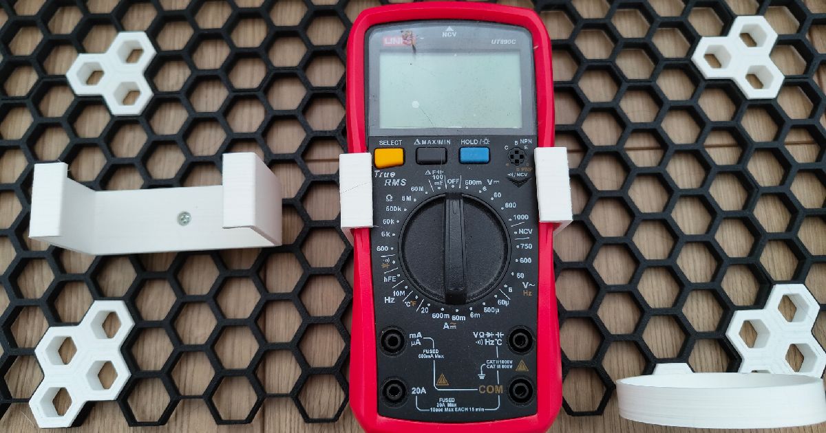 HSW Multimeter Mount for Uni-T UT890 by Not_Charlieee | Download free ...