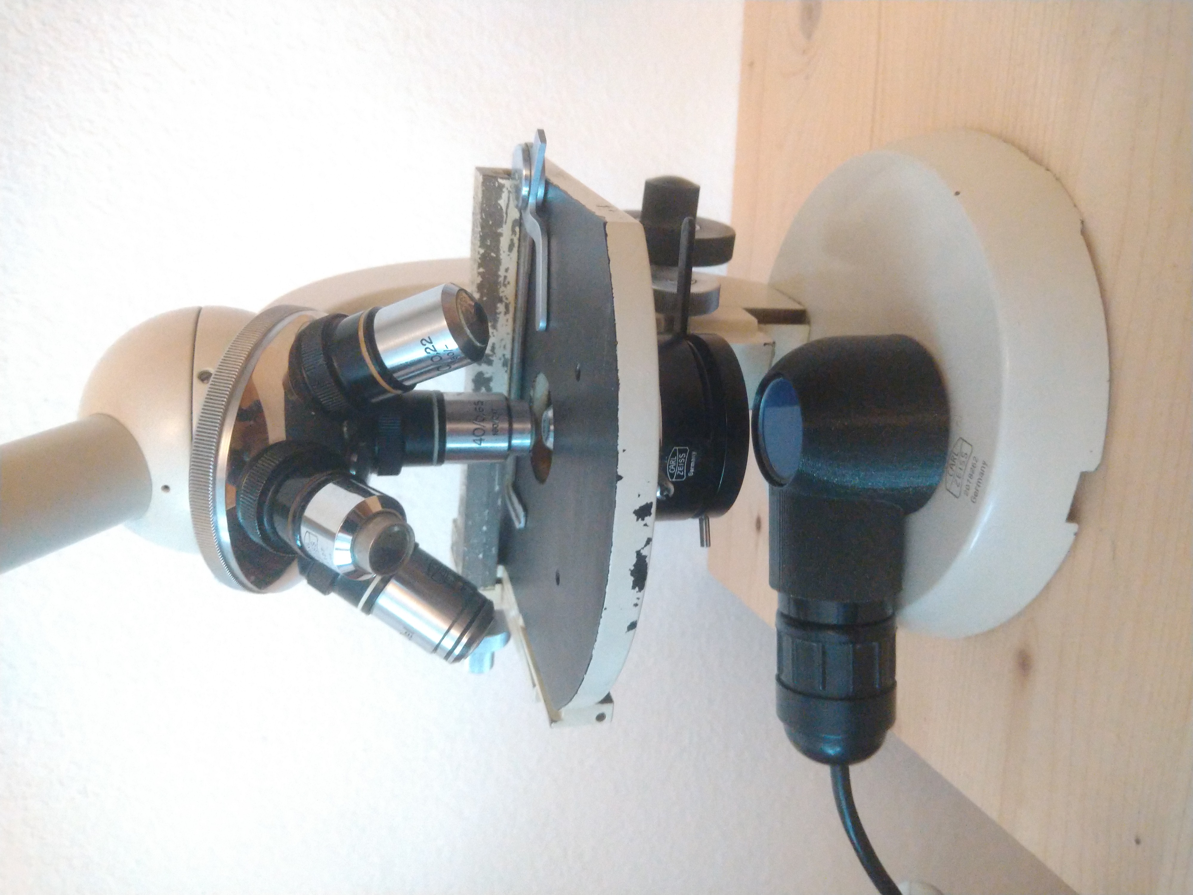 Lamp housing for Zeiss transmitted light microscope by lukasj ...