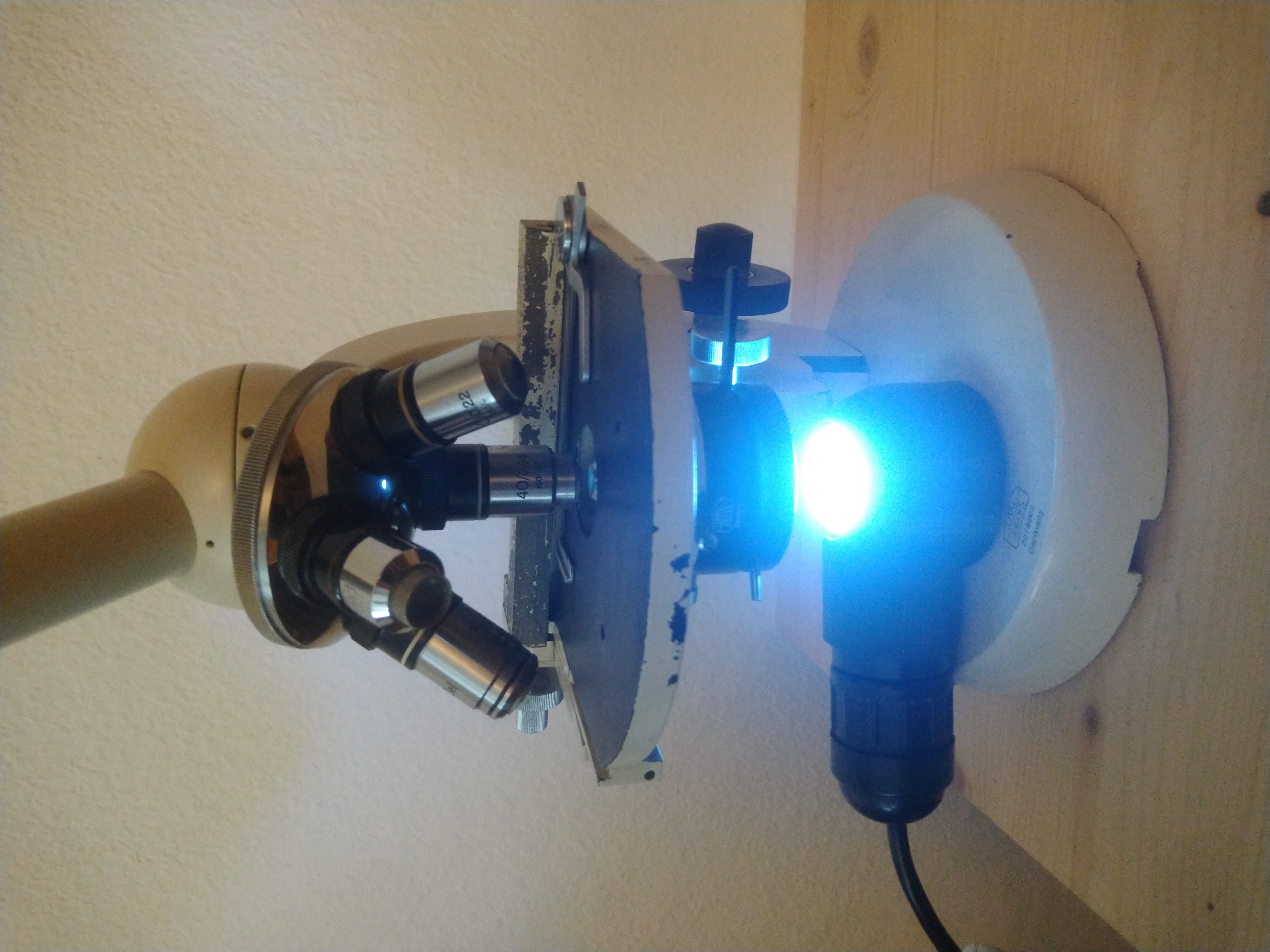 Lamp housing for Zeiss transmitted light microscope by lukasj ...
