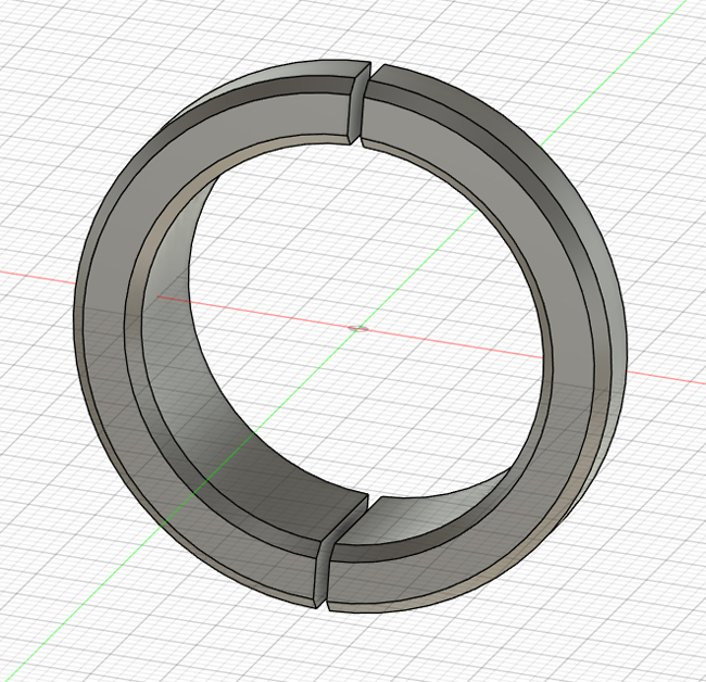 Spacer ring for Thule Caravan Bike Rack (Spacer für Thule Fahrradträger ...