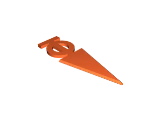 Riven dagger flat by Adrianus | Download free STL model | Printables.com