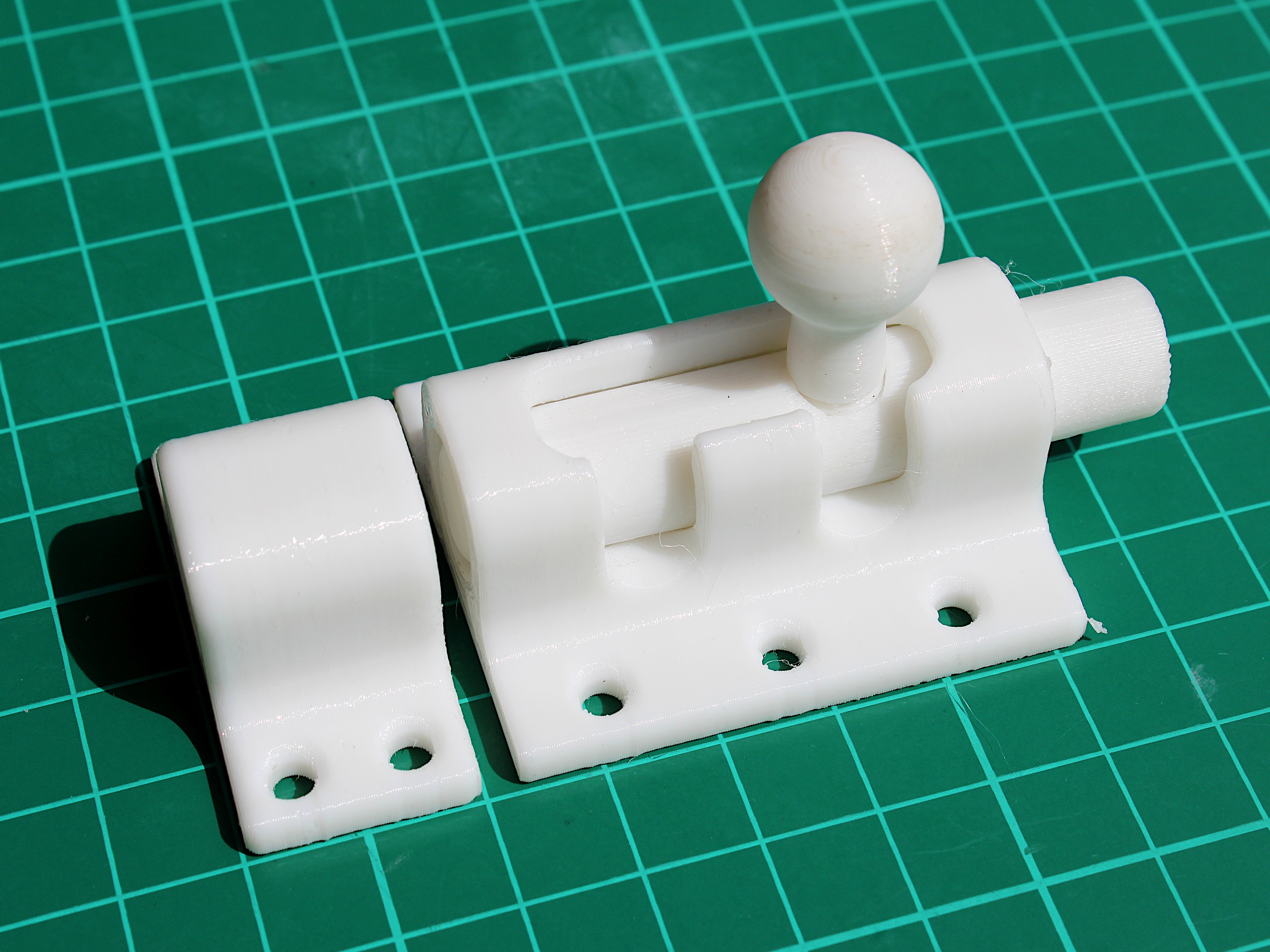 Barrel Gate Bolt | Sliding Latch Lock | Multiple Sizes par moWerk ...