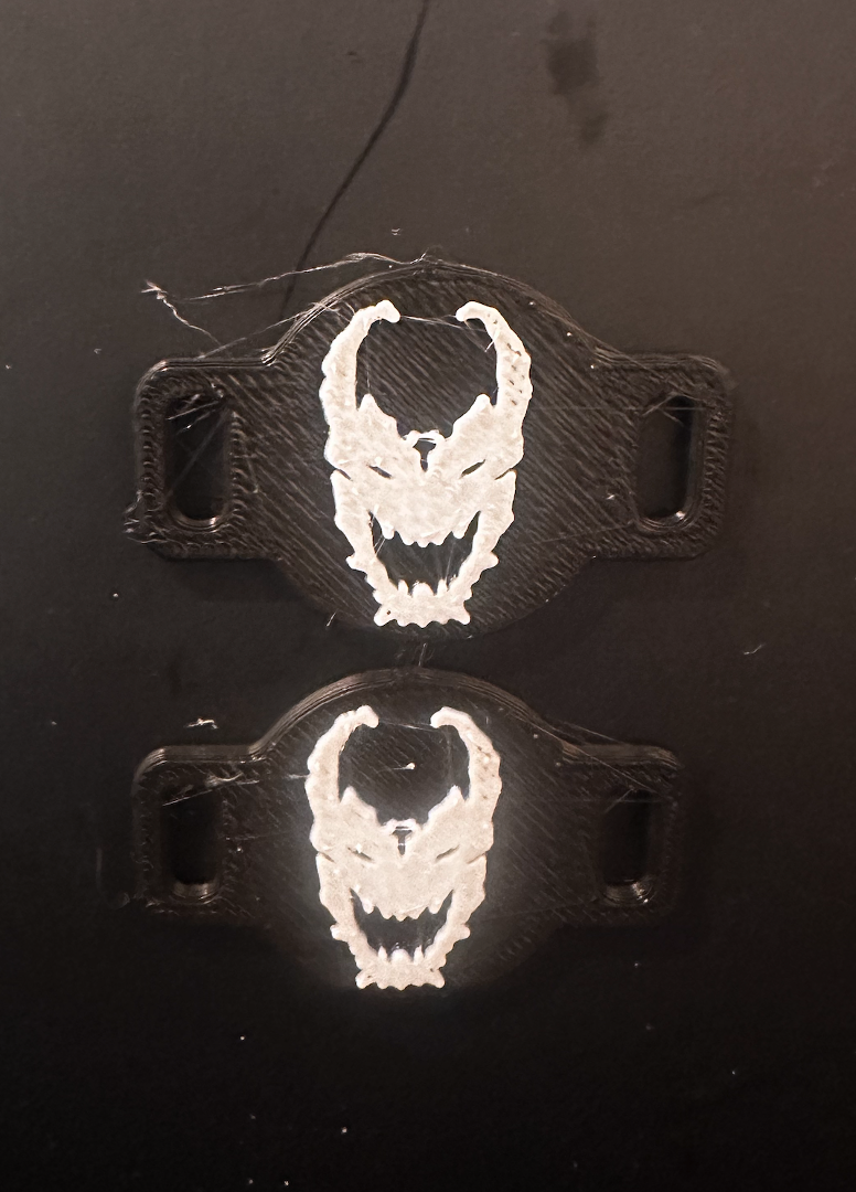 Anti Venom lace fastener by Alejandro Díaz | Download free STL model ...